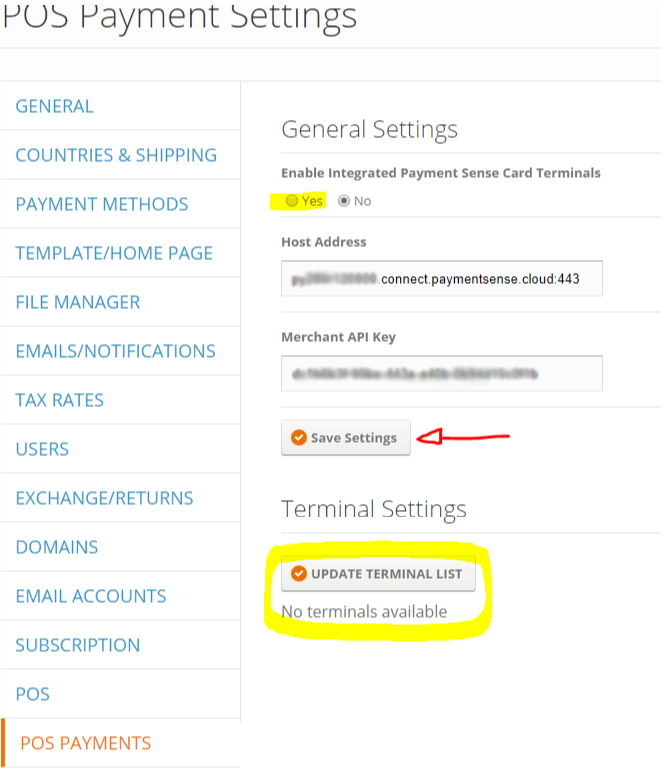 DOJO & Paymentsense Integrated Card Terminal Set-up - ShopTill-e.com